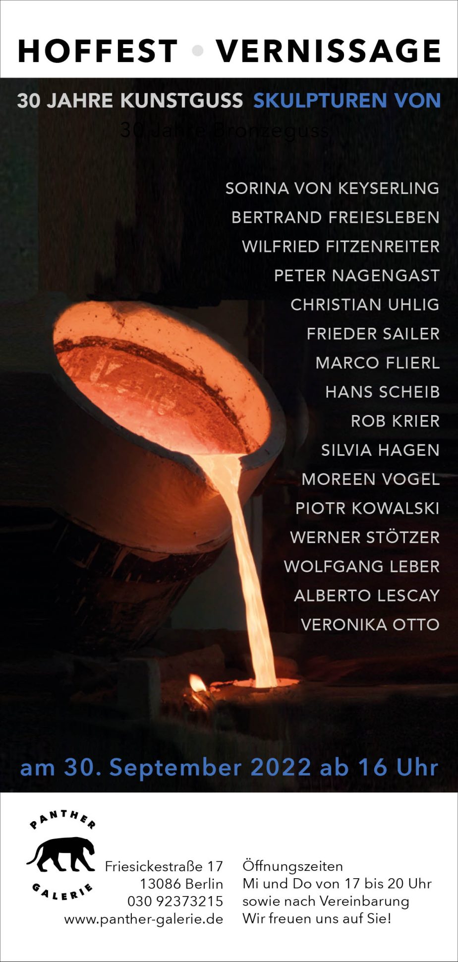 30 Jahre Bronzegießerei – Christian Uhlig